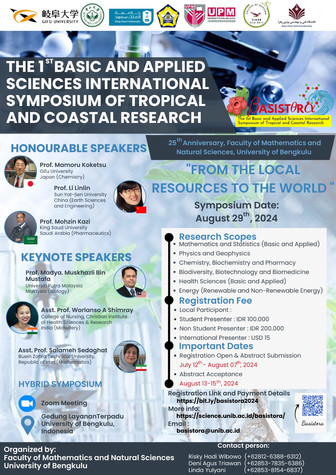 Basic and Applied Sciences International Symposium of Tropical and ...